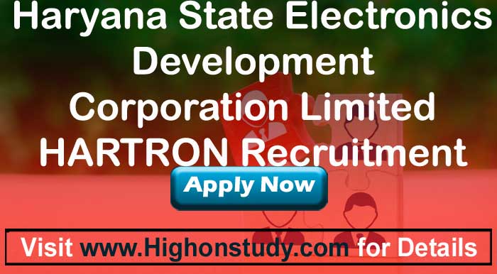 HARTRON DEO Recruitment 2021 – Apply for 310 Post