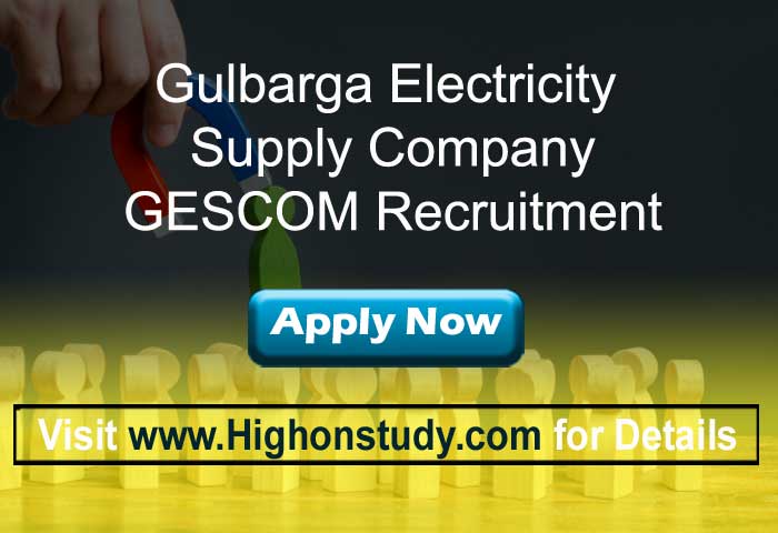 GESCOM Recruitment 2021: Apply for Apprentice 205 Post